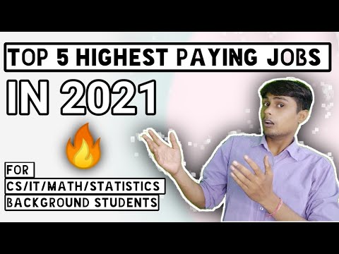 Top 5 highest paying jobs in 2021 for Computer science Field