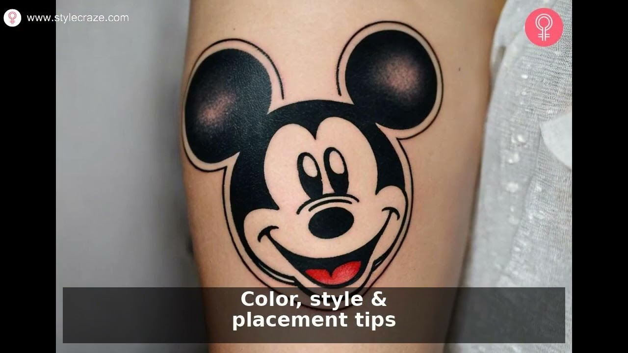 Top 27 Mickey Mouse Tattoo Ideas & Meanings
