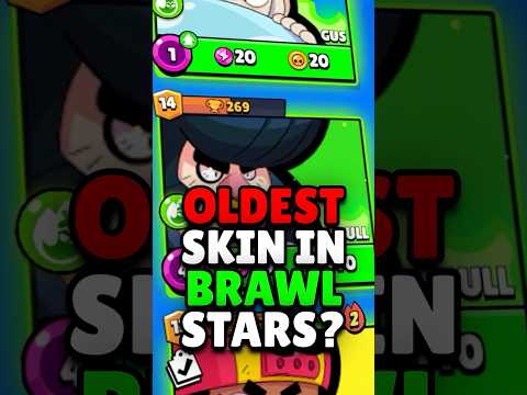 Who is the OLDEST skin in Brawl Stars?