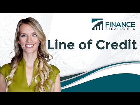 Line of Credit [Animation Video] | Finance Strategists | Your Online Finance Dictionary