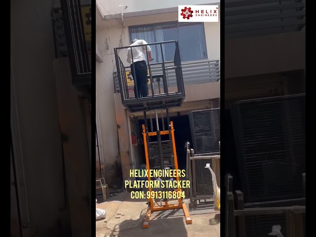 Pallet Stackers - Hydraulic Stacker With Cage Service Provider from ...