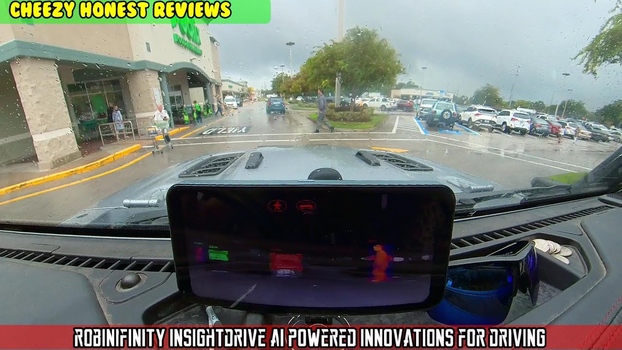Robofinity InsightDrive: Car Thermal Night Vision | Collision Avoidance & Driving Assistance