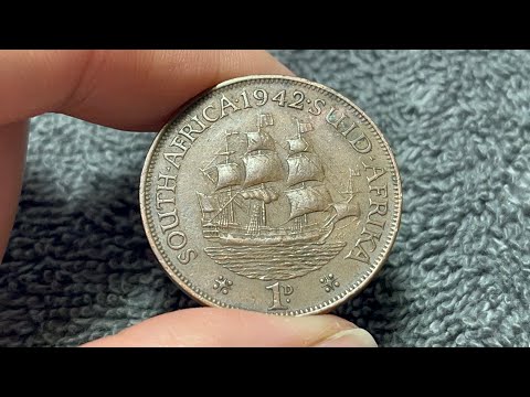 1942 South Africa 1 Penny Predecimal Coin • Values, Information, Mintage, History, and More