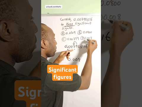 Significant figures or Decimal Places? π€ #SignificantFigures #approximation #roundingoff
