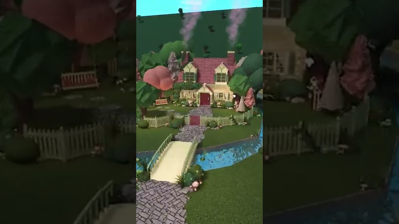 Unique Bloxburg House Layout Ideas 😍 #bloxburg #shorts