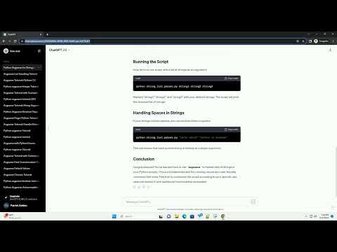 python argparse list of strings