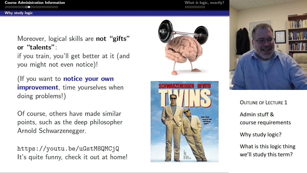 PHIL110 (intro to logic) - Lecture 1