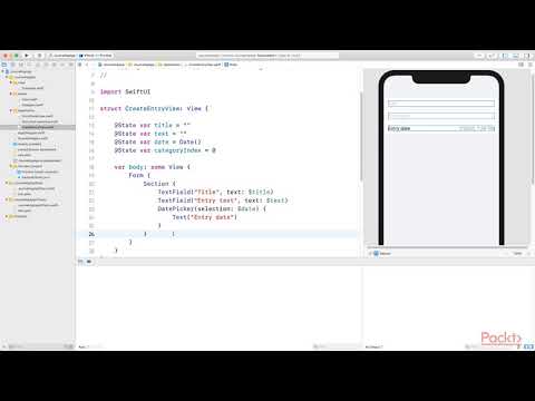 Learn Swift 5 Tips Tricks and Techniques Create a Complex Entry Form | packtpub com - Mind Luster