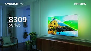 Philips 65" 4K UHD LED Ambilight TV (2024) 65PUS8309/12 | Telia