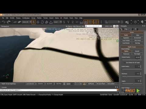 Learn CryENGINE 3 SDK Tutorial Detailing the terrain mass | packtpub com - Mind Luster
