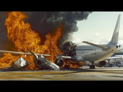 COW ACCIDENTLY CAME DURING LANDING ON AIRPORT GTA V