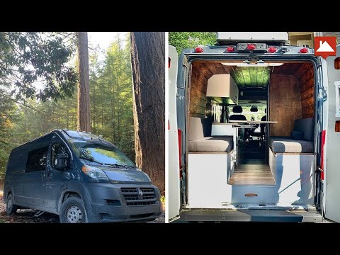 This Van Was Converted Into a Beautiful Off-Grid Tiny Home on Wheels ...