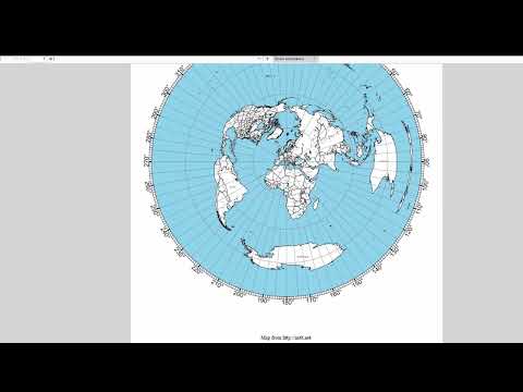 How to create a Rome azimuthal map with ns6t.net