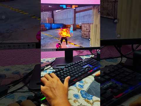 Fire Gaming Keyboard | ⌨️🖱️📱Mix Pro Geek Gamer #freefire#mixpro#geekgamer#keyboardmouse