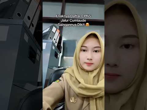 Enaknya Daftar CPNS Jalur Cumlaude #cpns2023 #youtubeshorts