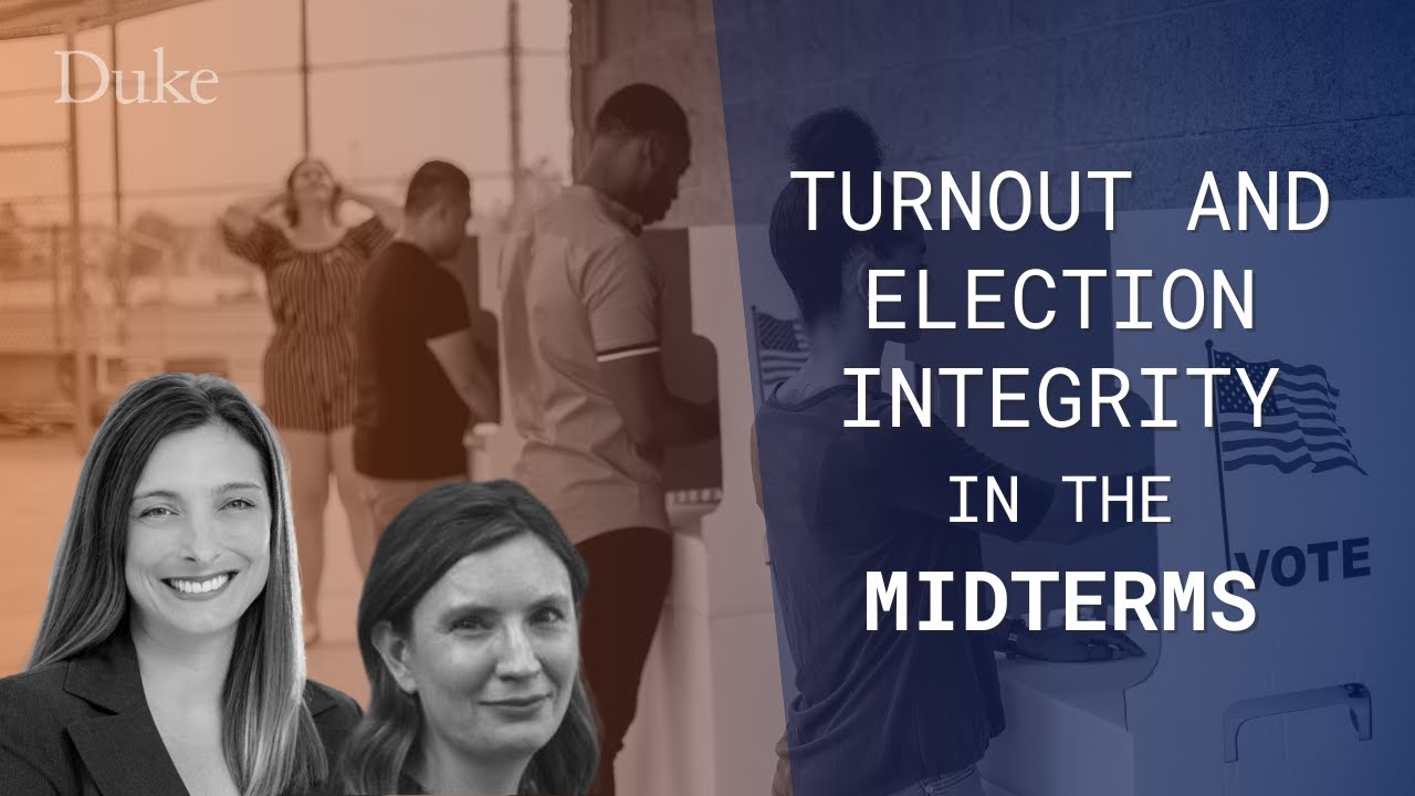 Turnout and election integrity in the midterms - Media Briefing
