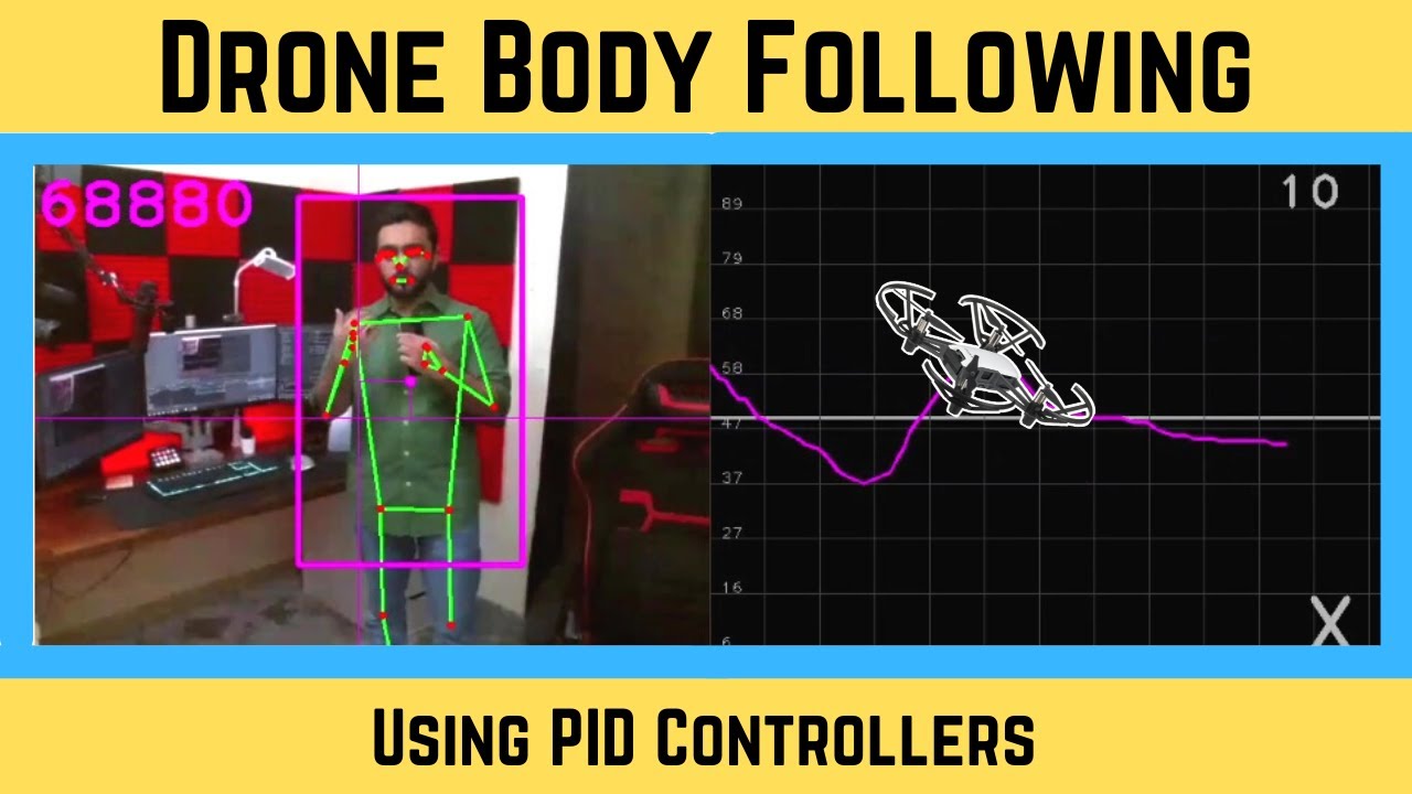 Body Following with Drone | OpenCV Python