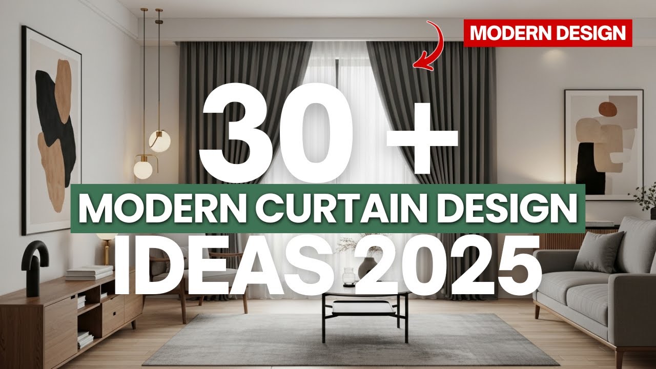 30+ Modern Curtain Design Ideas 2026 | Living Room Curtains & Home Interior Trends