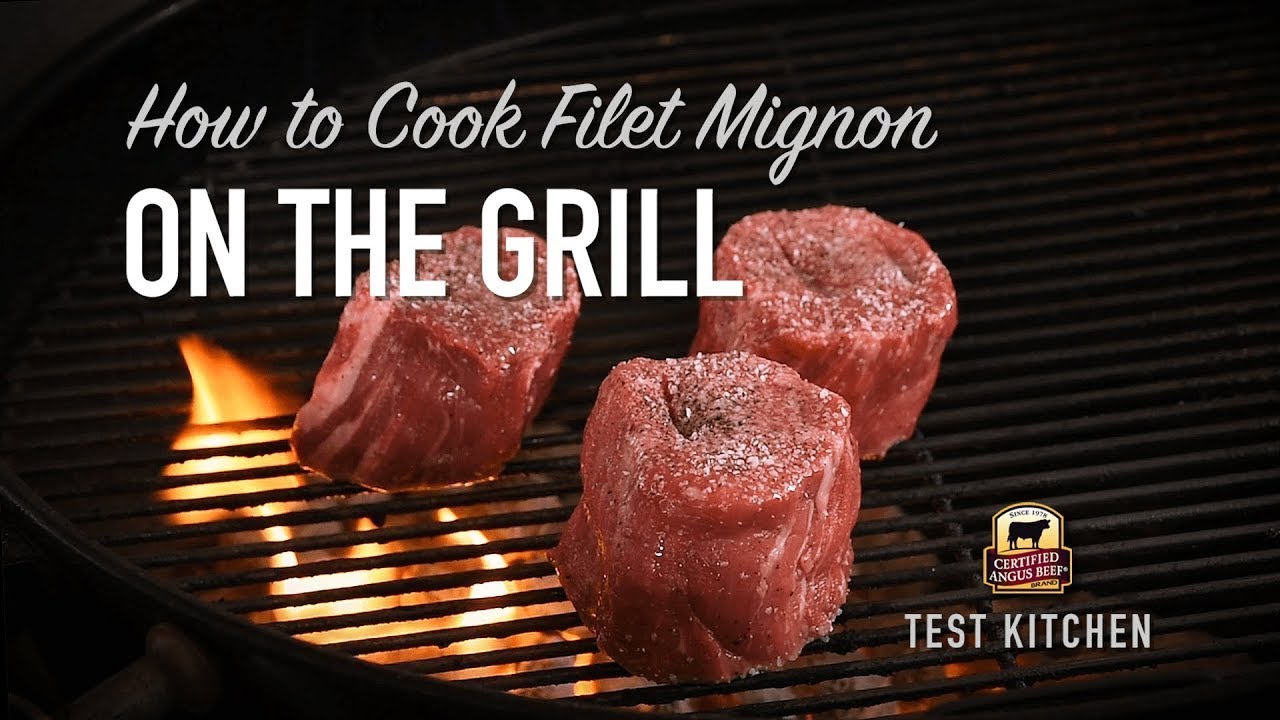 How to Cook Filet Mignon on the Grill