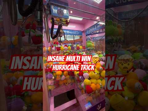 Hurricane 🌀 technique is crazy 🤯 #clawmachine #clawmachinehack #clawmaster #clawmaster30