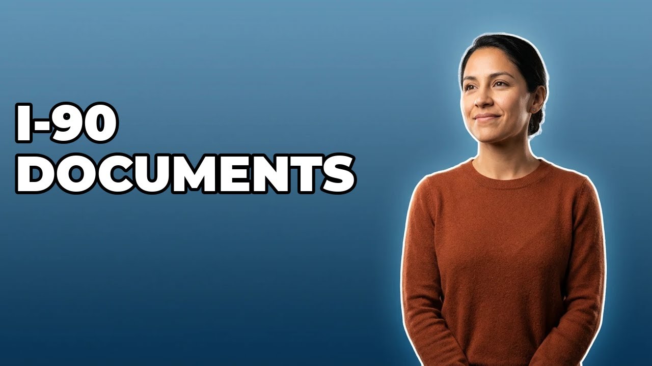 What Official Documents Does USCIS Require for I-90?