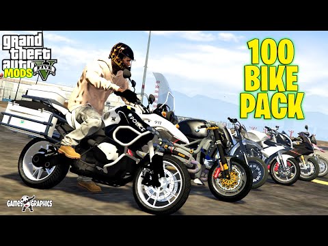 100 Bike Pack [Addon] (2021) GTA 5 MODS