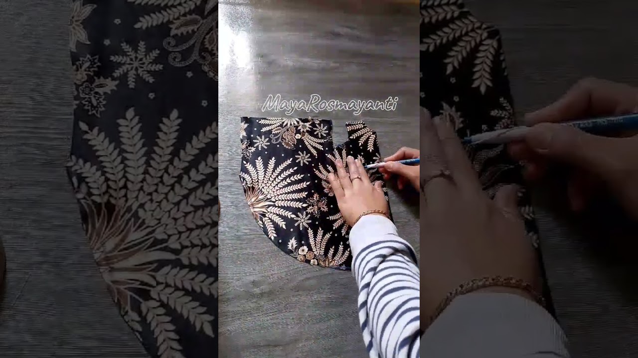 Inspirasi dress batik Anak#sewingtutorials#mayarosmayanti