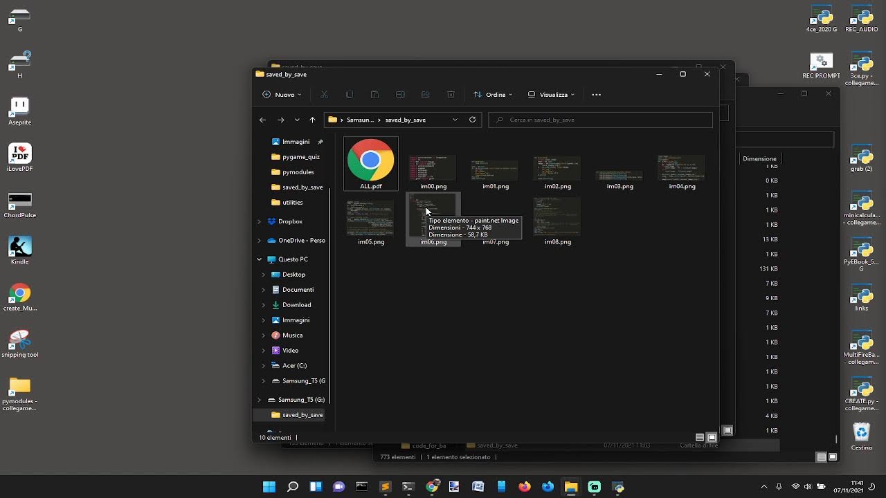 Capture images into a pdf with Python, PIL and Pygame