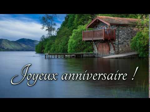 How to pronounce Joyeux anniversaire in French