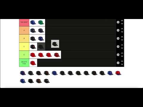 MLB Spring Training Hat Tier List
