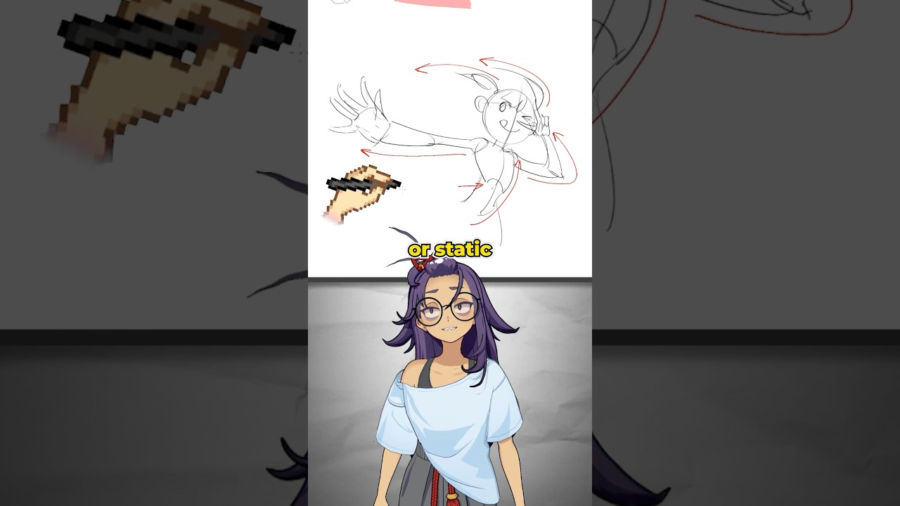 Gesture in your sketches tips