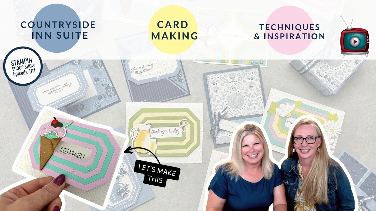 🔴 Effortless Projects You Can Make with the Countryside Inn Suite! [Stampin' Scoop #161]