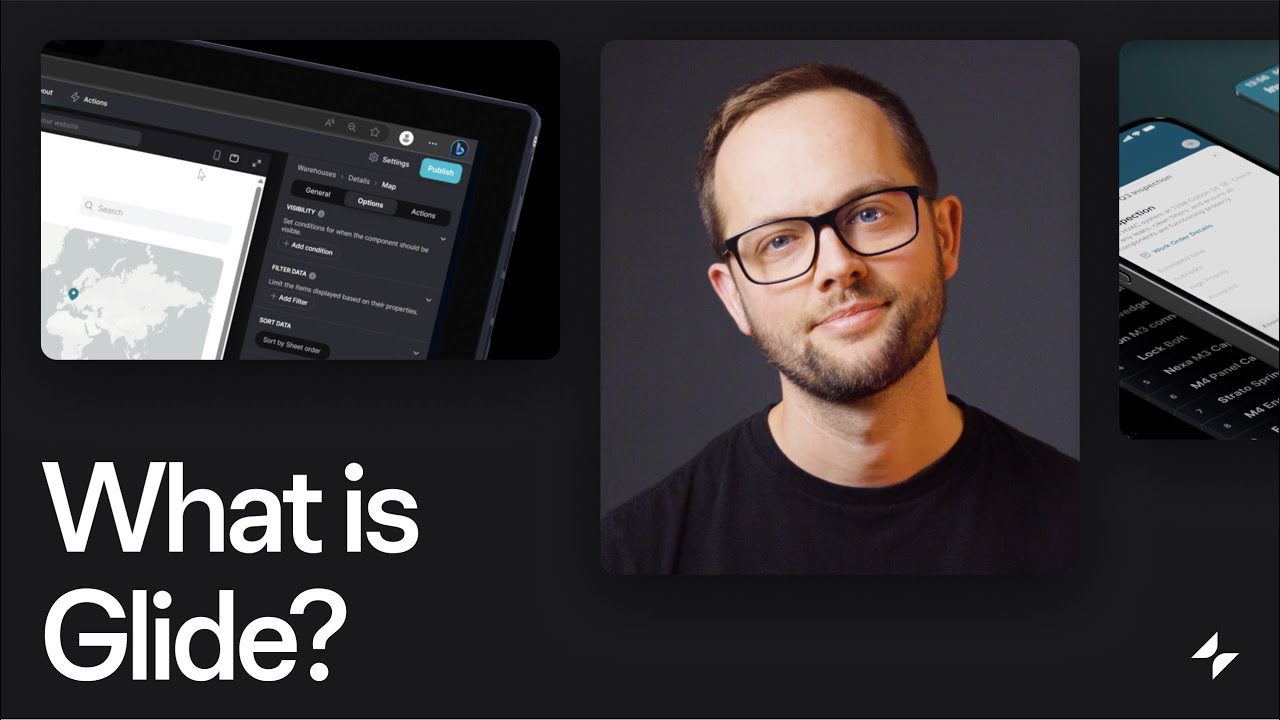 What is Glide? | Create Custom Software Without Coding | No Code | Glide Apps #software #ai #nocode