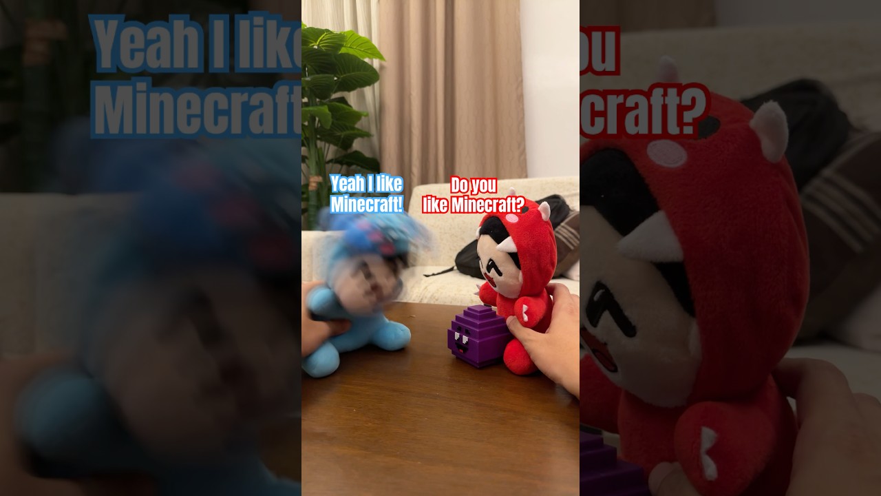Does Omz like Crystal? #omzandcrystal #omz #omzcrew #roxy #crystal #minecraft #nyeong