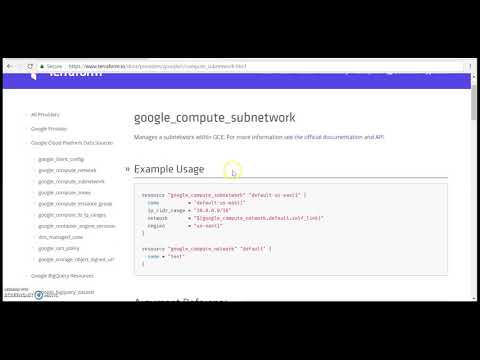 Create VPC in Google Cloud using Terraform