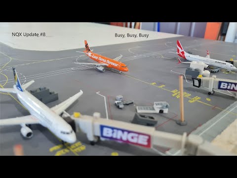 1:400 Scale North Queensland International Airport Update #8 - Late Sunday Morning Rush