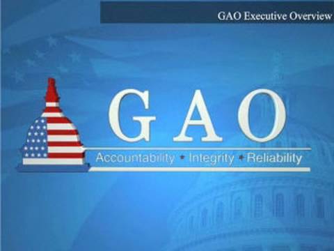 GAO: GAO Executive Overview, October 2009