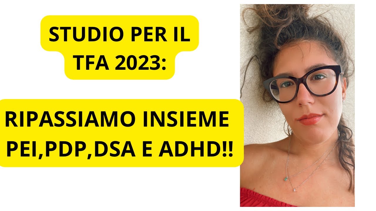 TFA STUDIO: PEI PDF DSA STUDIAMO INSIEME