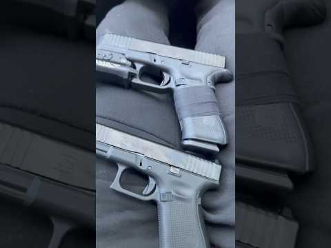 Glock 19 gen 5 & Glock 47 slide swap = Glock 19L & Glock 45 🔥🔥 #edc #glock