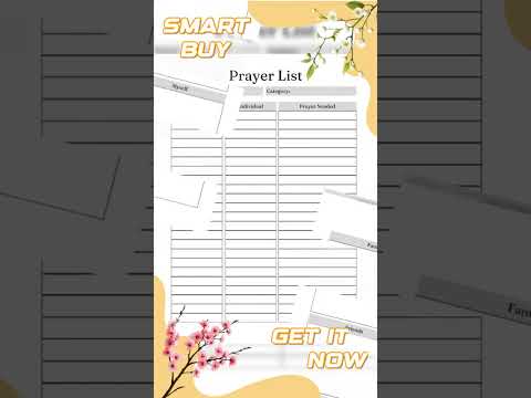 Prayer Journal