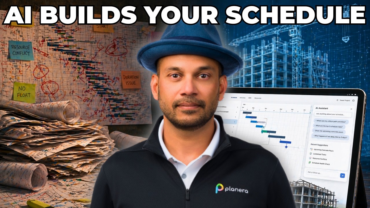 New AI Agent Changes Construction Scheduling - Are Schedulers Now Redundant?