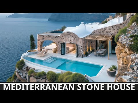 This White Stone House Feels Like Heaven on Earth 🏡✨