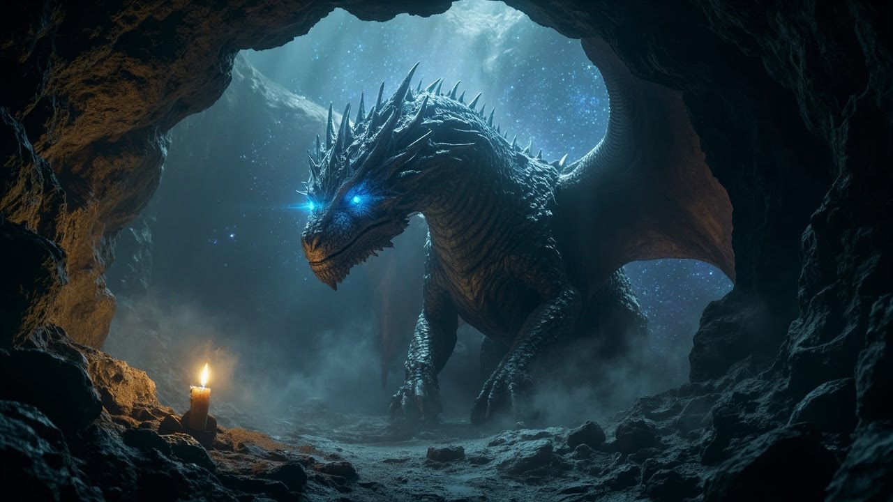 Bedtime Story - The Dragon’s Secret and the Gift of Light. Magical Tales for Kids