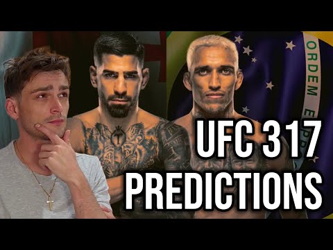 UFC 317 Picks: Topuria vs Oliveira (Full Card Breakdown & Predictions)