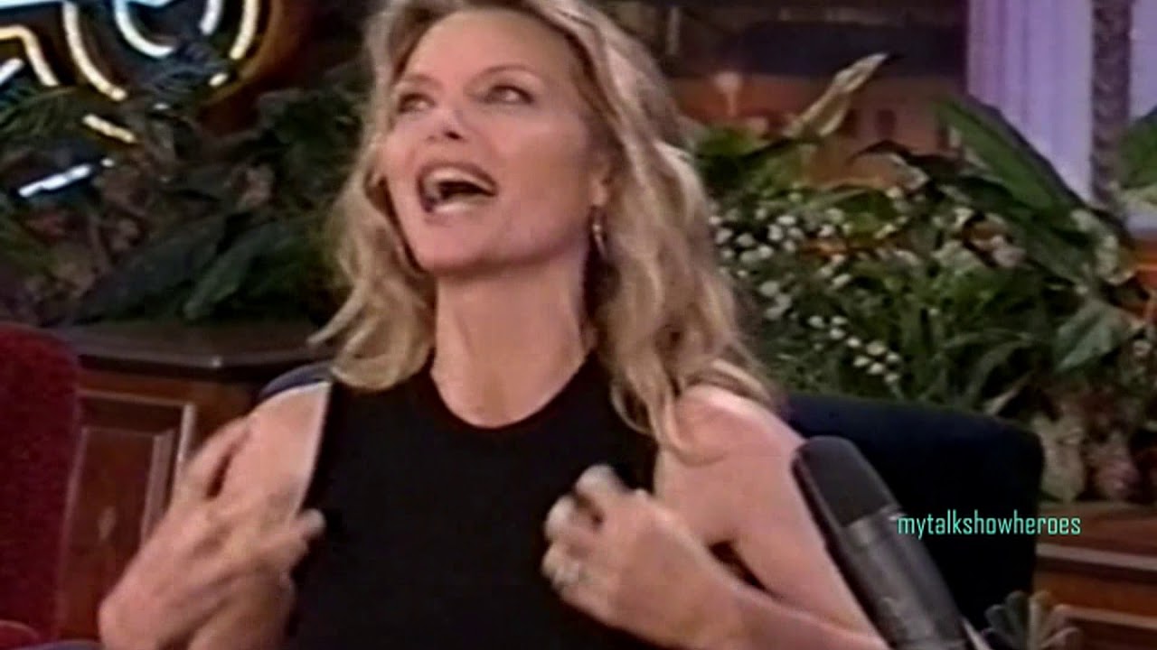 MICHELLE PFEIFFER has FUN with LENO