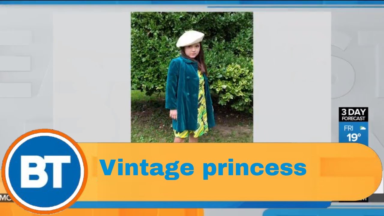 Vintage princess becomes youngest vendor at Toronto's Vintage Clothing Show