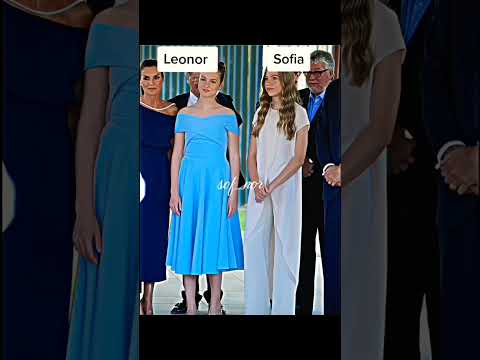 para mi Sofia se viste mejor que Leonor por llevar vestidos mas cortos que estan de moda