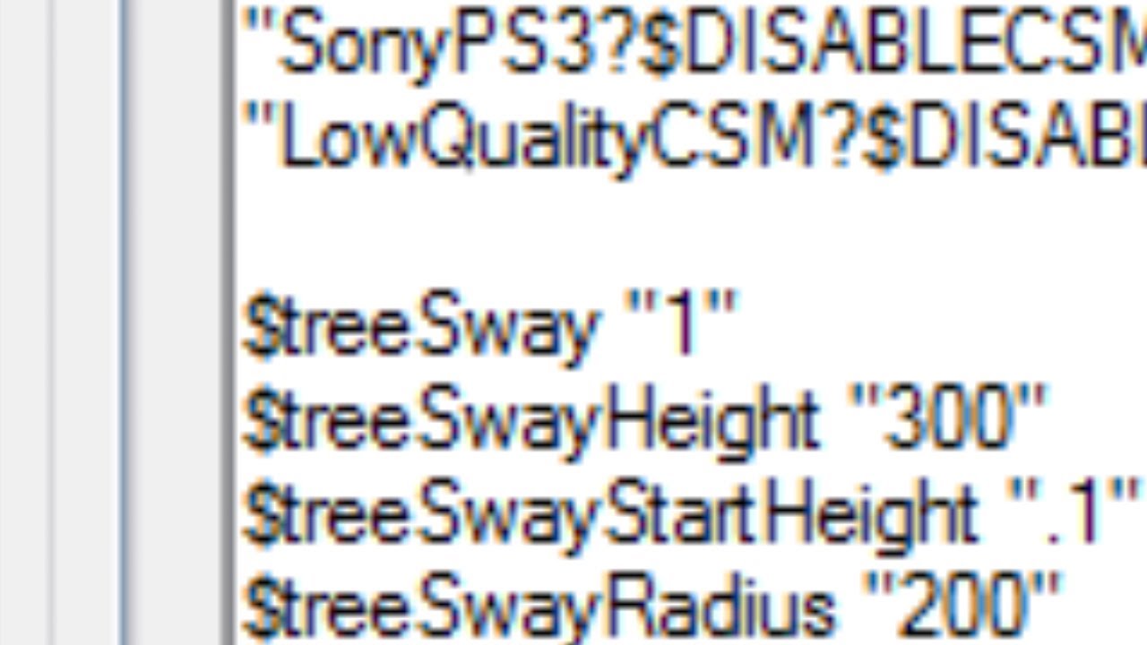 $treeSway [Development Stuff]