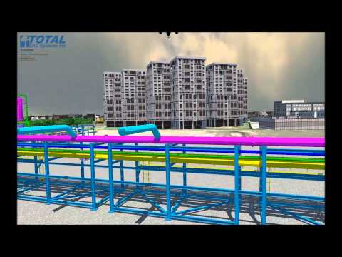 Updated Model of Plant 3D in Infraworks | Total CAD Systems' Blog