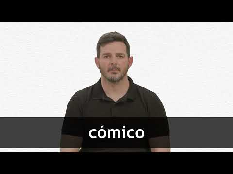 English Translation of “CÓMICO” | Collins Spanish-English Dictionary